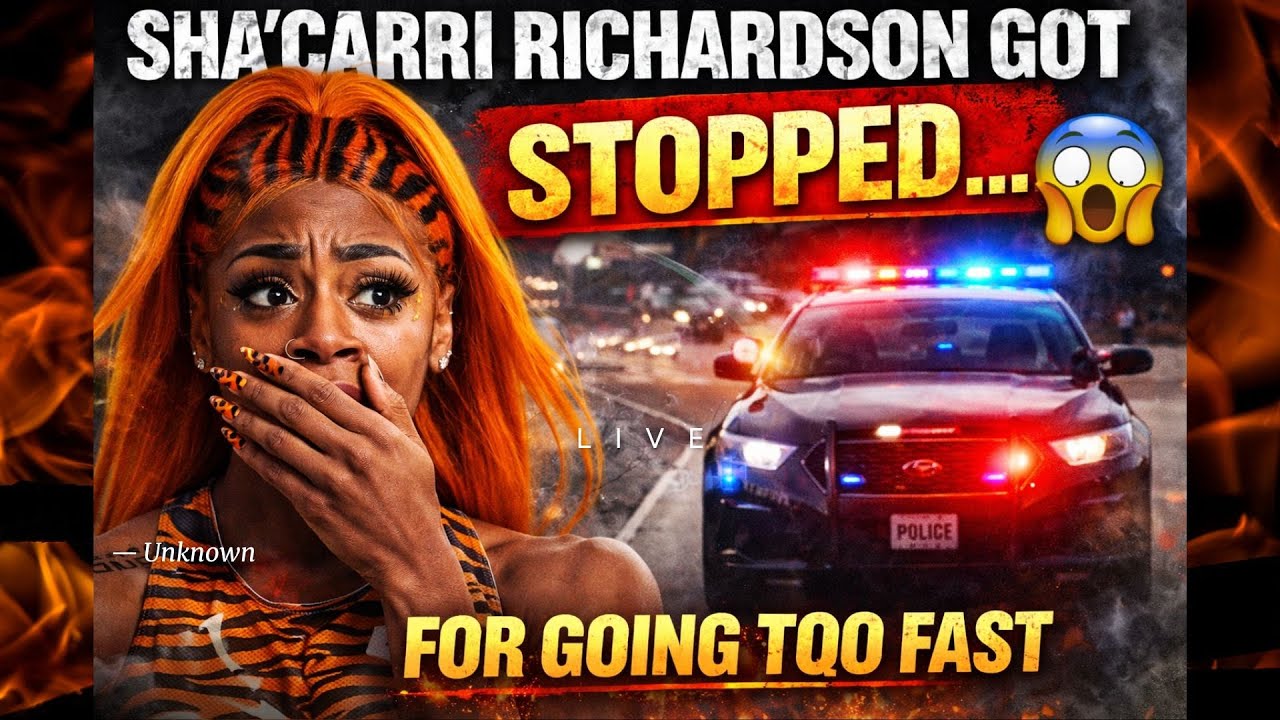 Sha’Carri Richardson Got STOPPED… For Going TOO FAST – b-gyrl